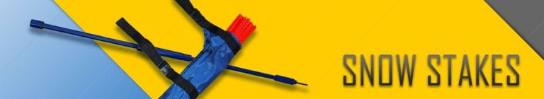 Snow Plow Marking Stakes Kit | Polyurethane Snow Stake System